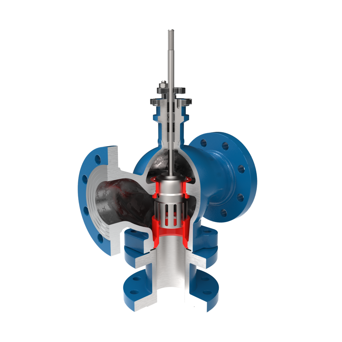 Three-way valve VA2013 - VALVEA s.r.o.